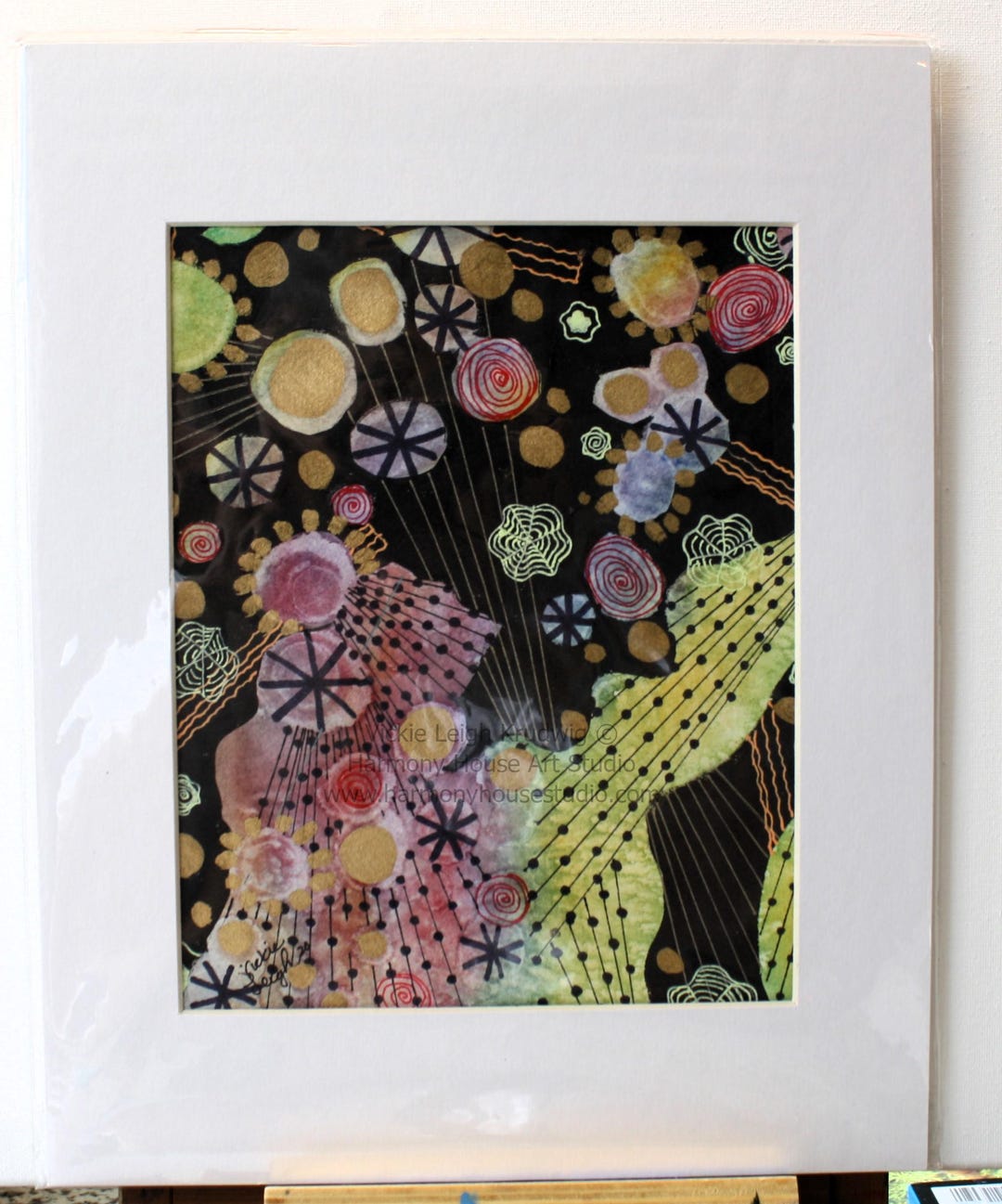 Eye Popping Art, Abstract Painting, Mixed Media, Modern Art, Avant ...