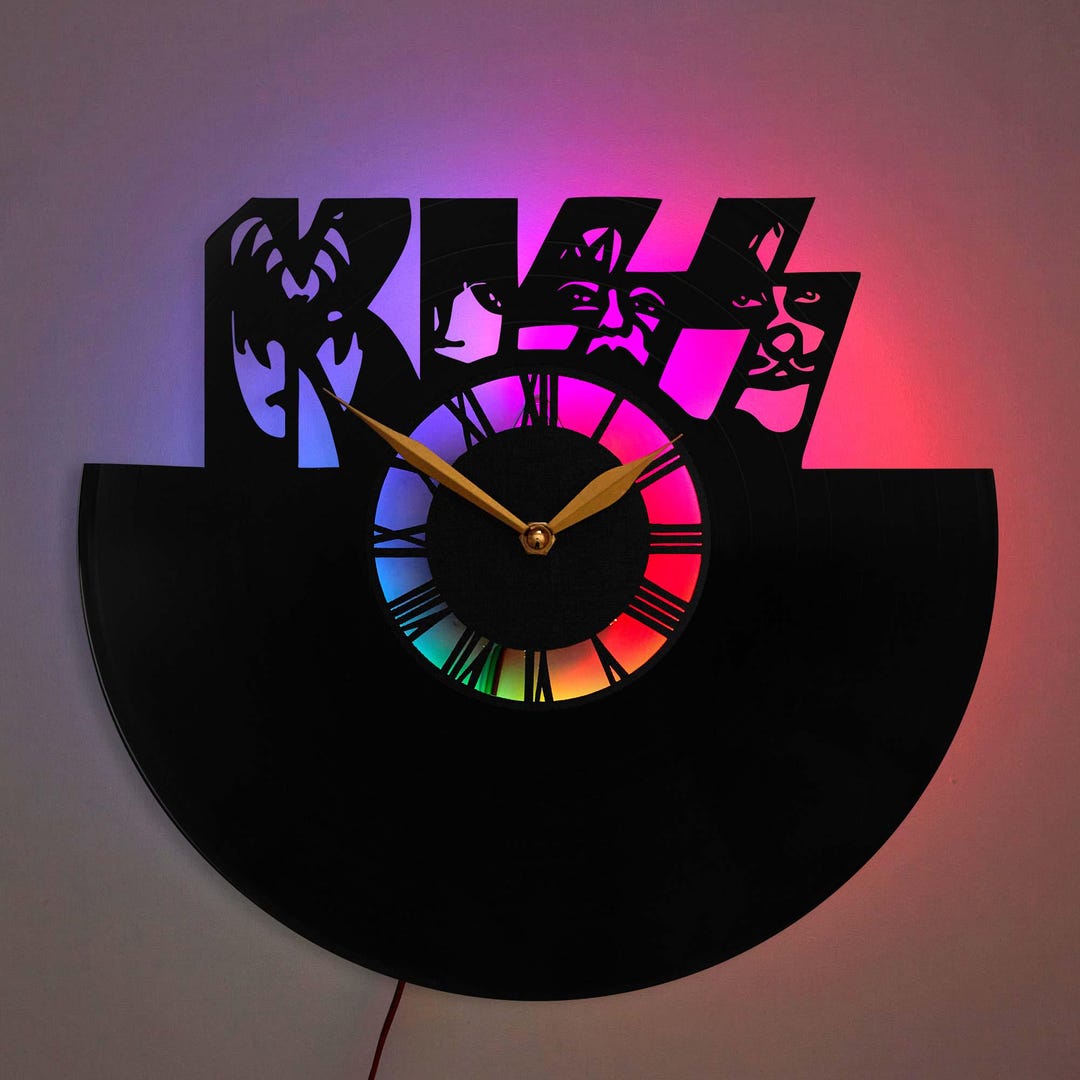 Kis Clock, Kis Gift, Kis Wall Decor - Etsy