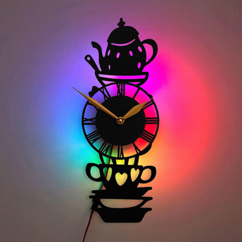 Teapot Clock - Etsy