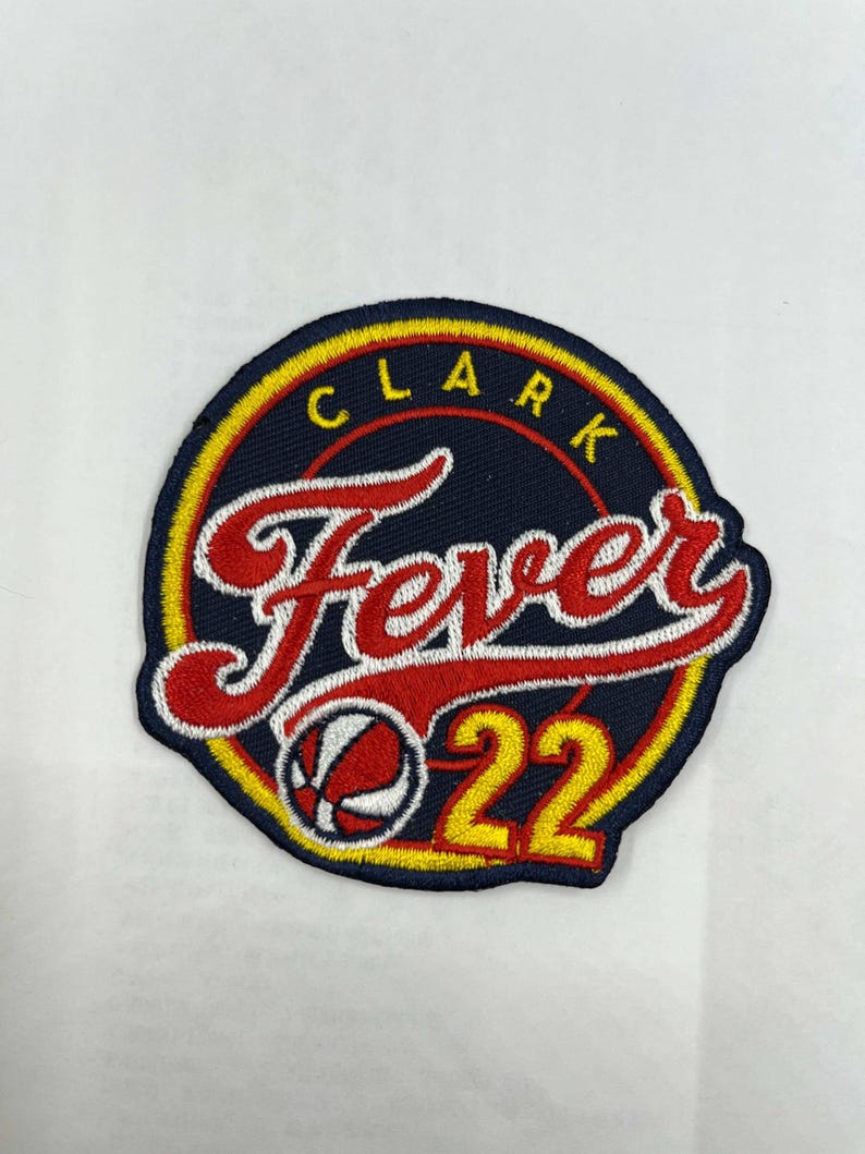 Caitlin Clark #22 Patch: Indiana Fever Basketball Iron-on Patch (3 Inch ...