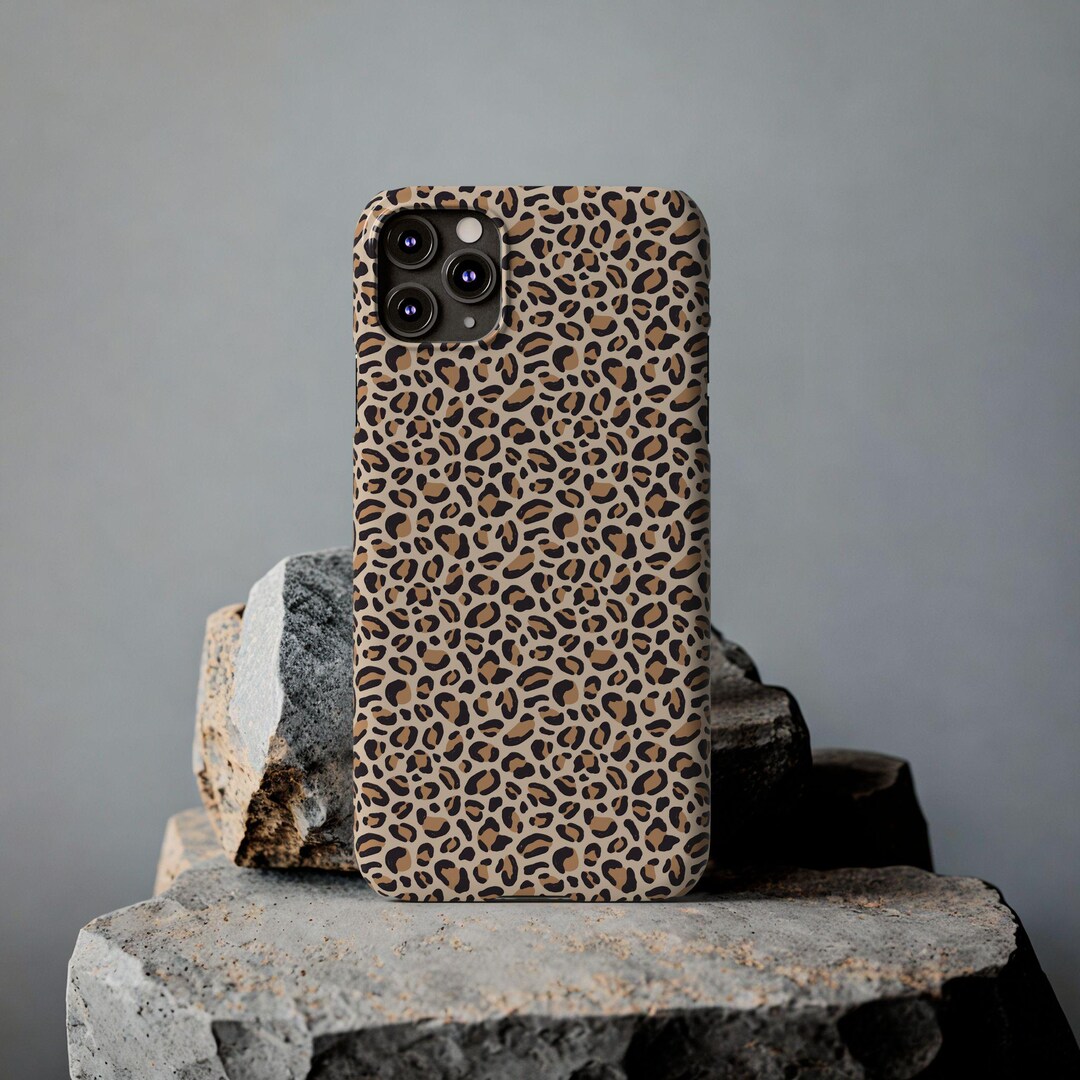 Cheetah Print Phone Case, Animal Print iPhone Cover, Leopard Print ...