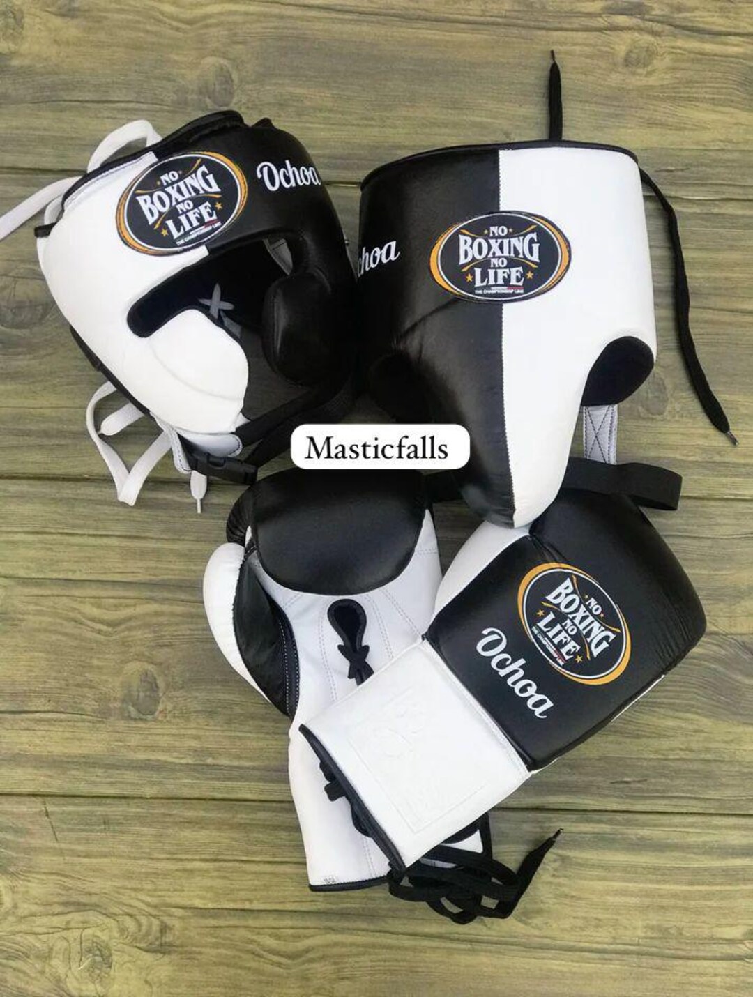 Handmade Boxing Whole Kit No Boxing No Life Made in Cowhide Leather ...