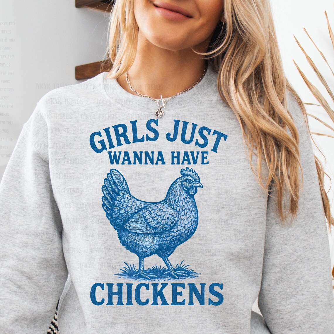 Vintage Blue Chicken Shirt Design | Digital Download - Etsy