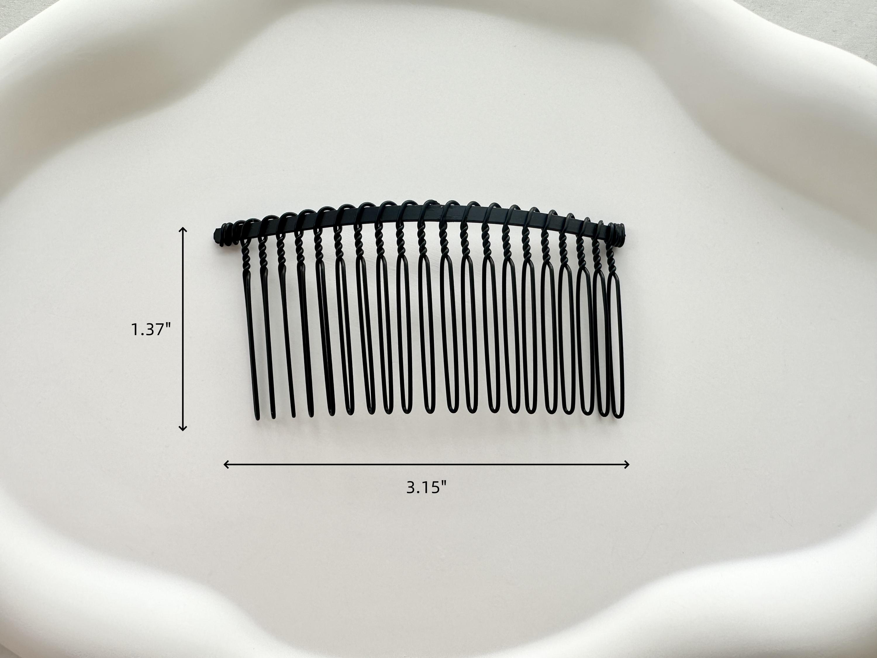 Gold Metal Comb,1 Pcs Comb,hair Comb Supplies,headpiece Diy,hair Comb ...