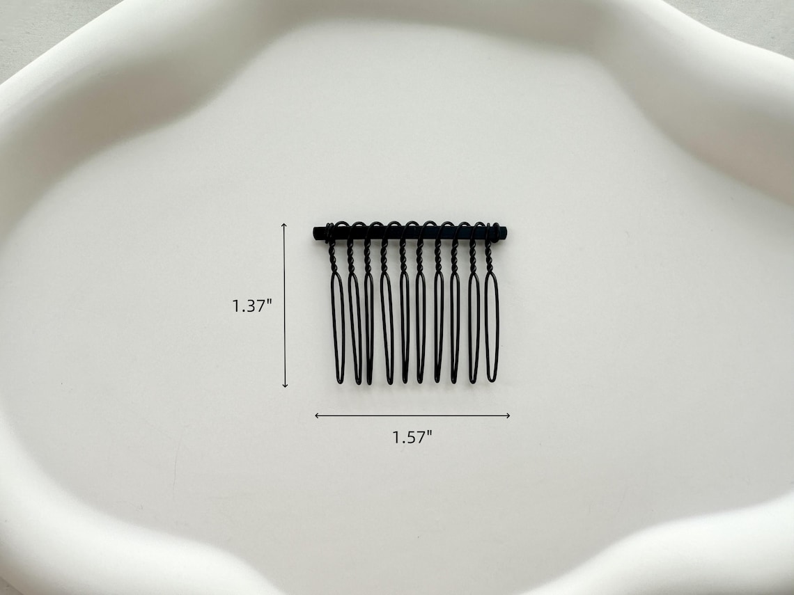 Gold Metal Comb,1 Pcs Comb,hair Comb Supplies,headpiece Diy,hair Comb ...