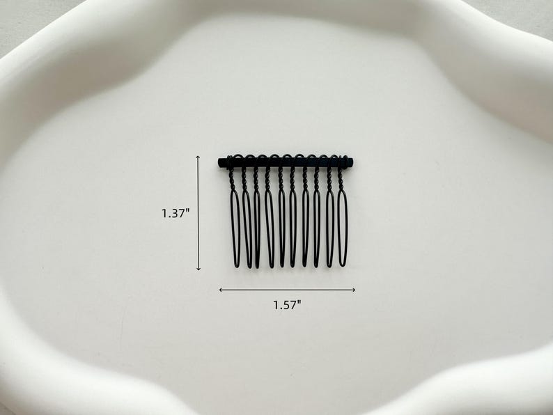 Gold Metal Comb,1 Pcs Comb,hair Comb Supplies,headpiece Diy,hair Comb ...