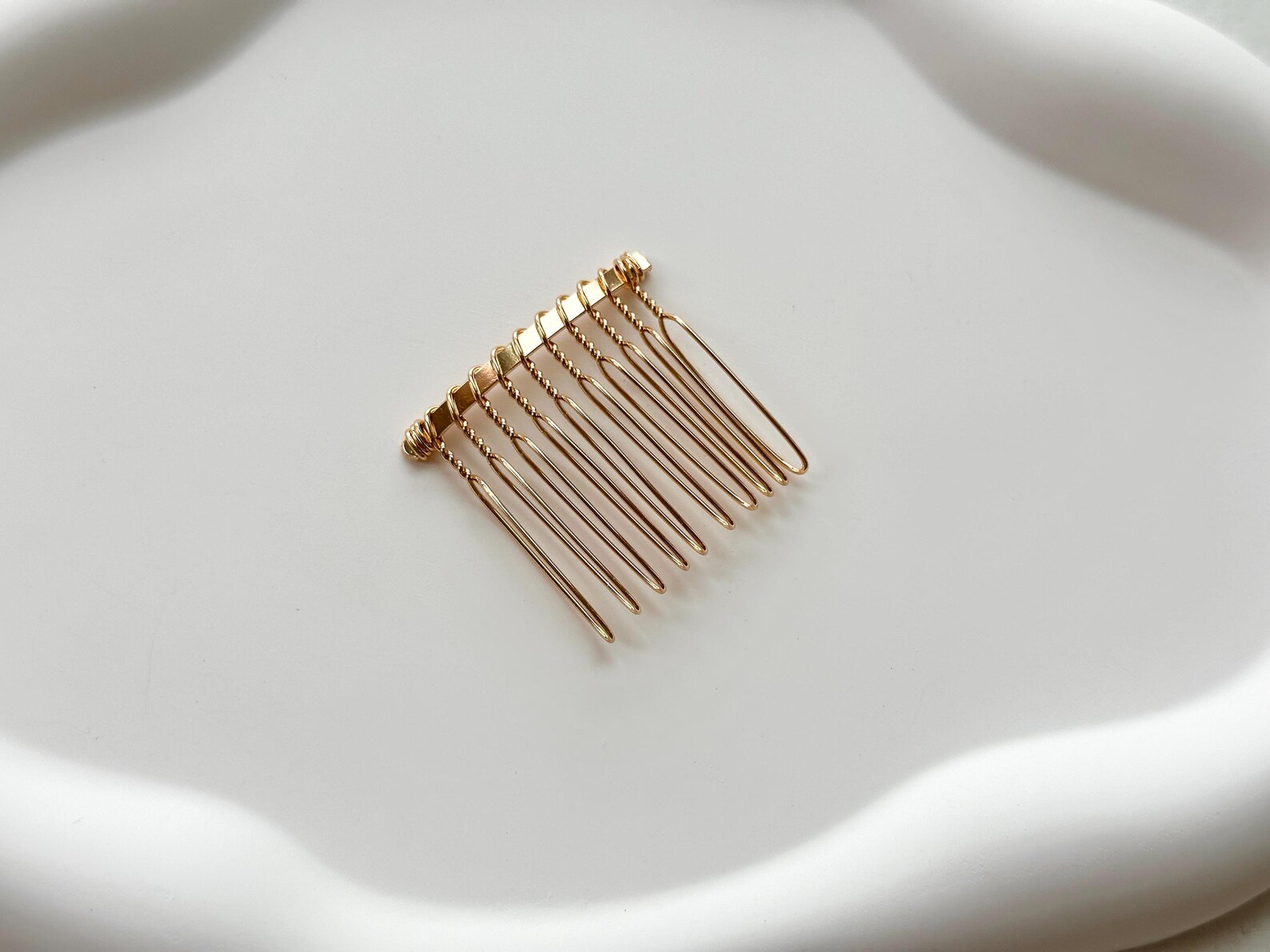 Gold Metal Comb,1 Pcs Comb,hair Comb Supplies,headpiece Diy,hair Comb ...