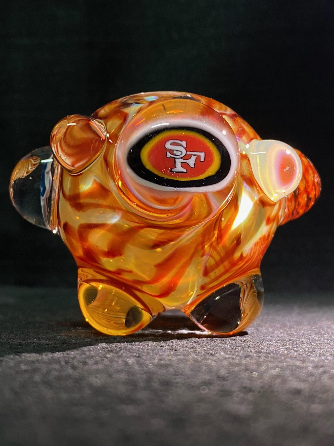 San Francisco 49ers Deluxe Glass Pipe - Etsy