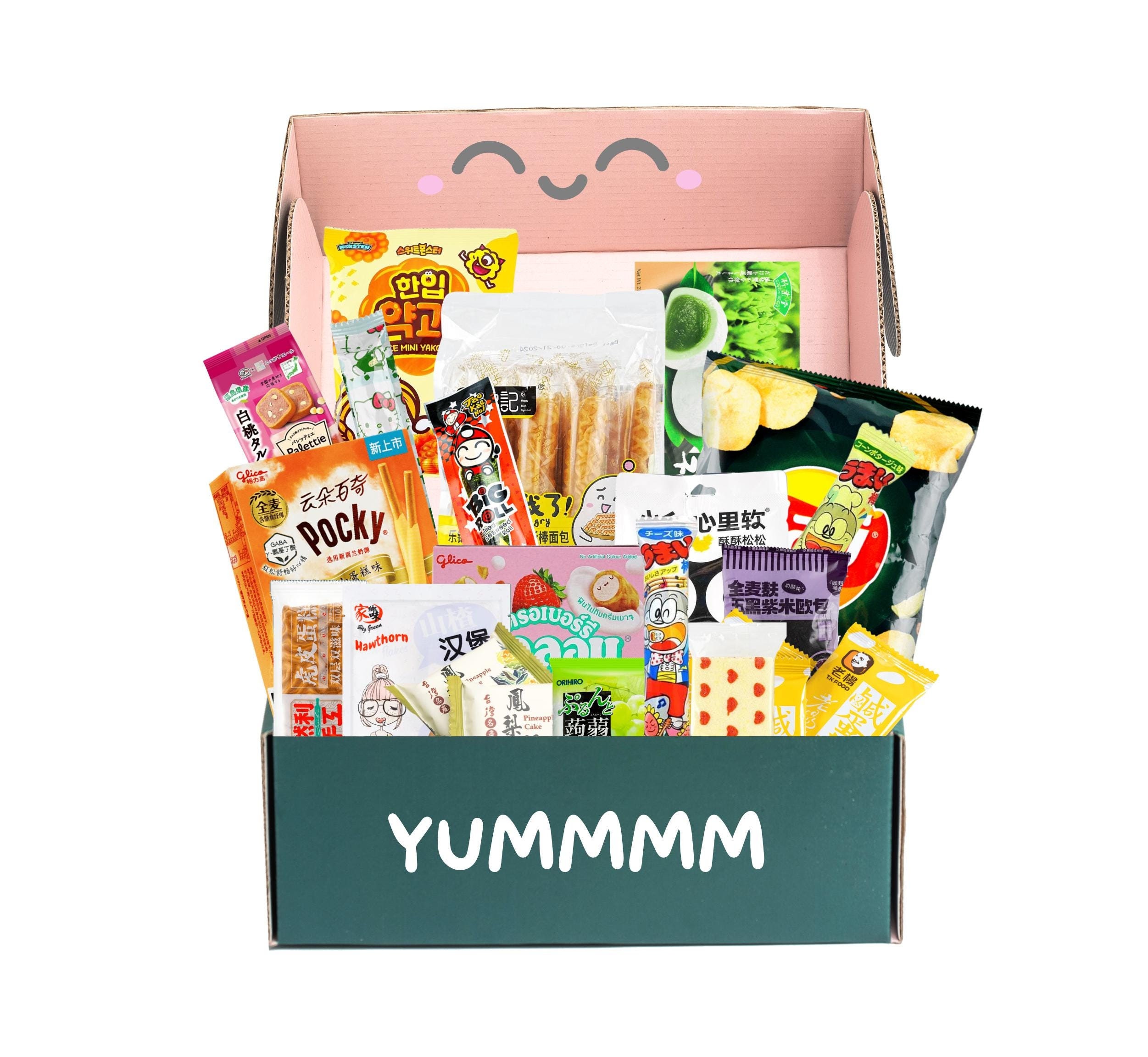 Grown up Goodies Curated Asian Japanese Snack Box Sample Pack Gift ...