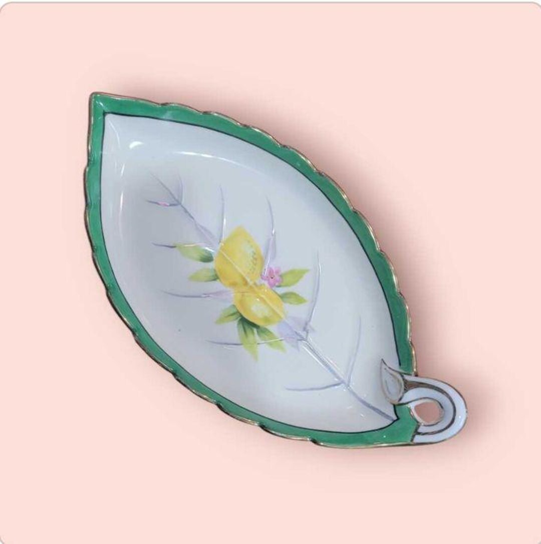 1930s NORITAKE Japanese Made Sml Leaf Dish - Etsy