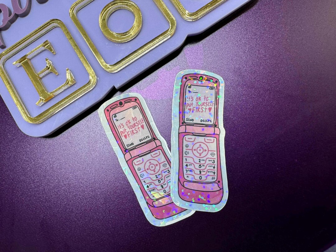 Flip Phone Sticker - Etsy