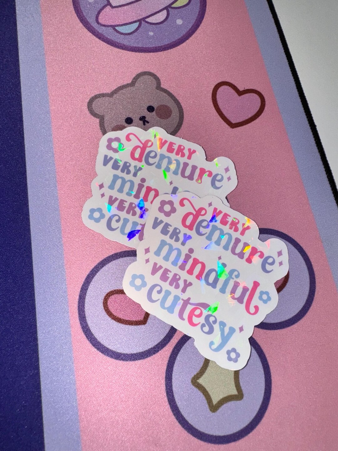 Very Demure Sticker - Etsy