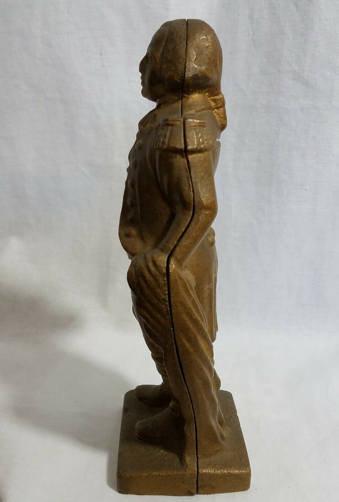 Vintage Hubley Bank George Washington 2 Pieces Copper Bronze 6.5 Inches ...