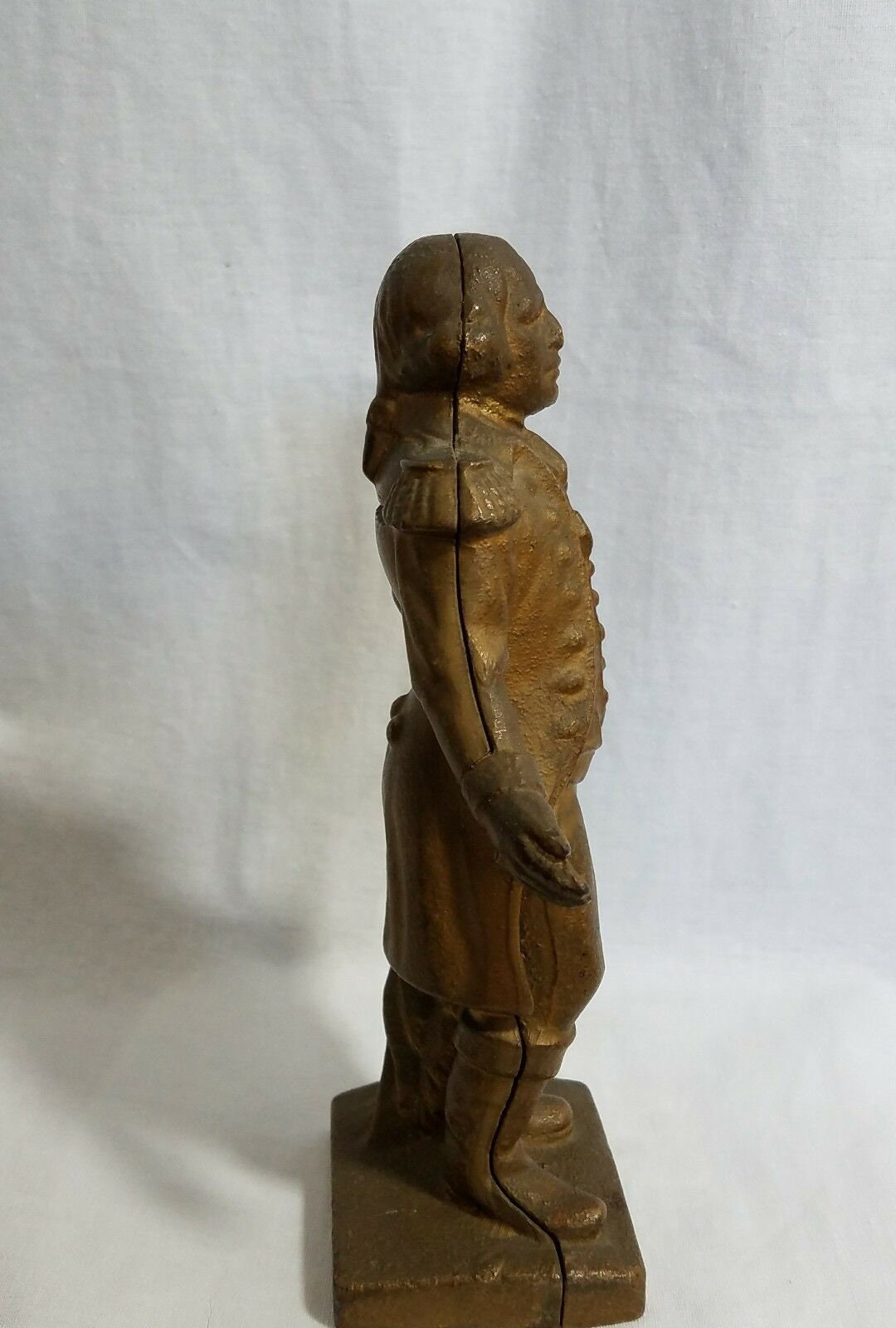 Vintage Hubley Bank George Washington 2 Pieces Copper Bronze 6.5 Inches ...