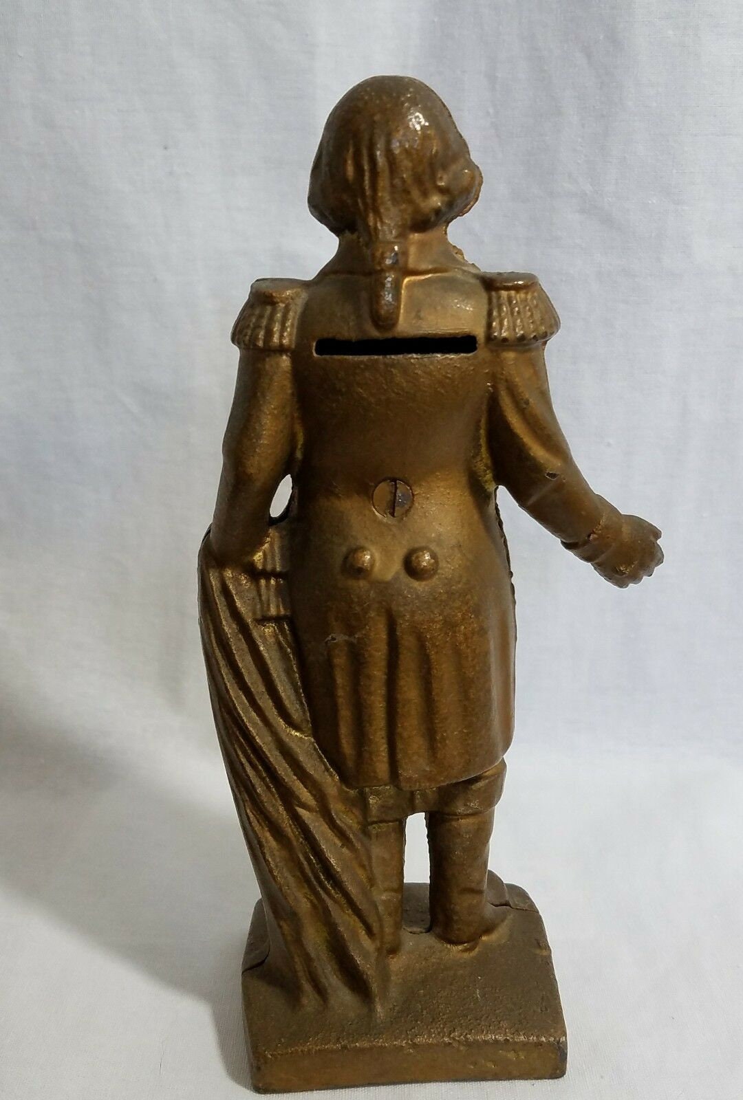 Vintage Hubley Bank George Washington 2 Pieces Copper Bronze 6.5 Inches ...