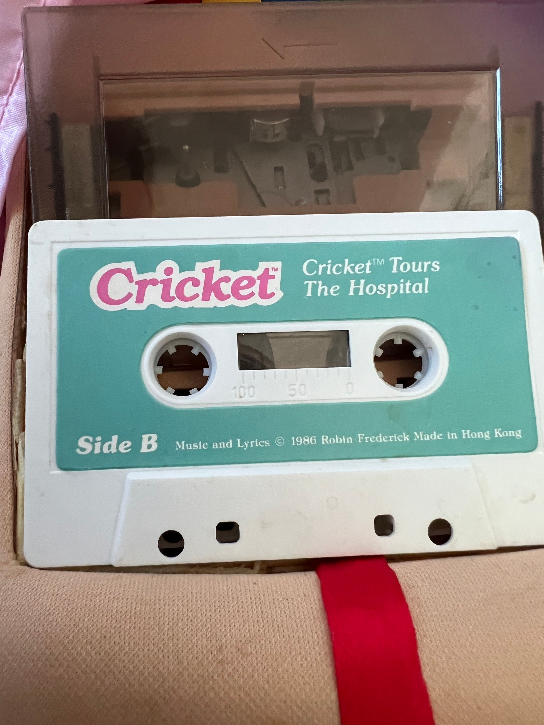 1986 Cricket Doll Blonde Blue Eyes Tape Player Works Comes With Tape - Etsy