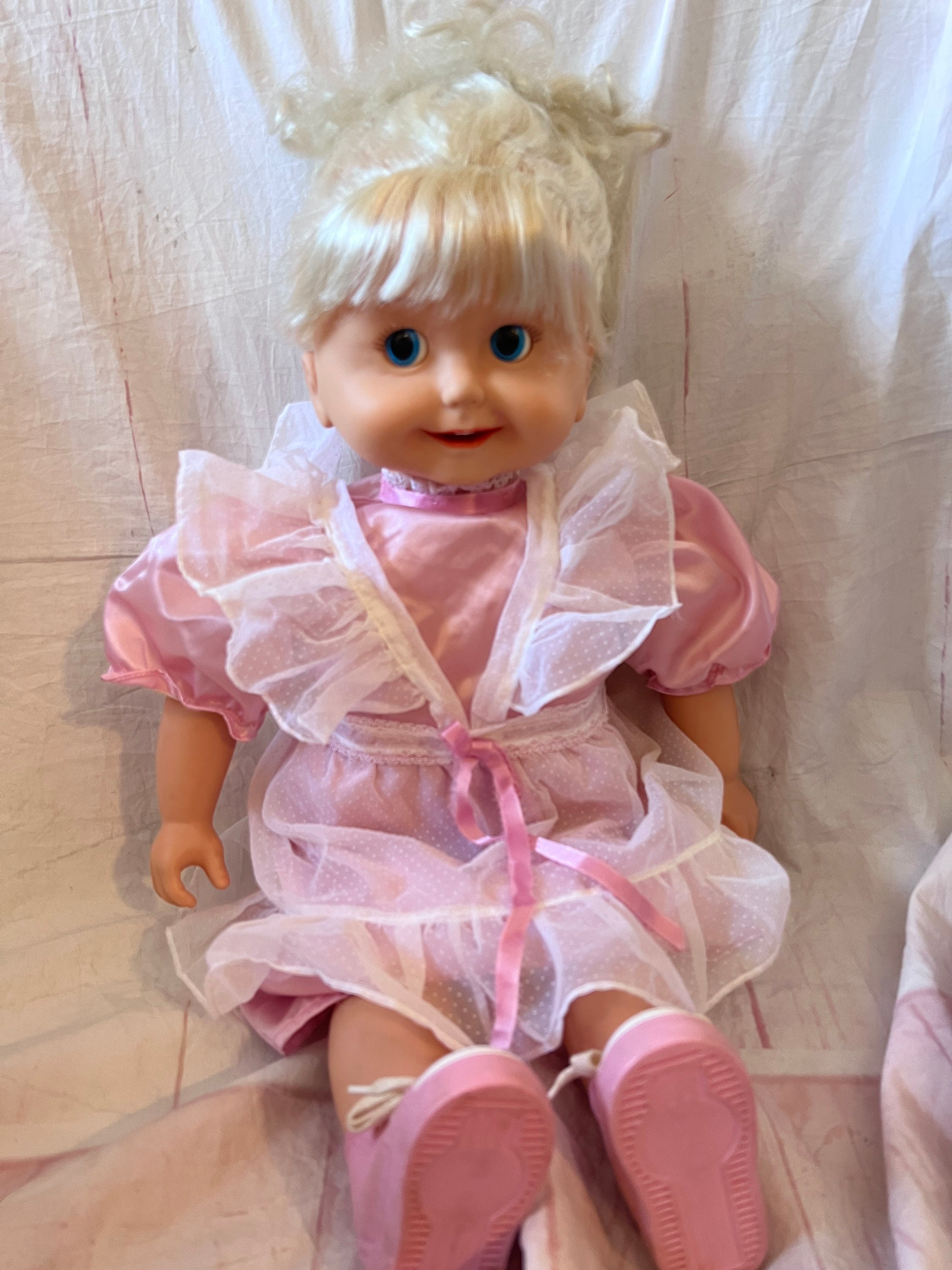 1986 Cricket Doll Blonde Blue Eyes Tape Player Works Comes With Tape - Etsy