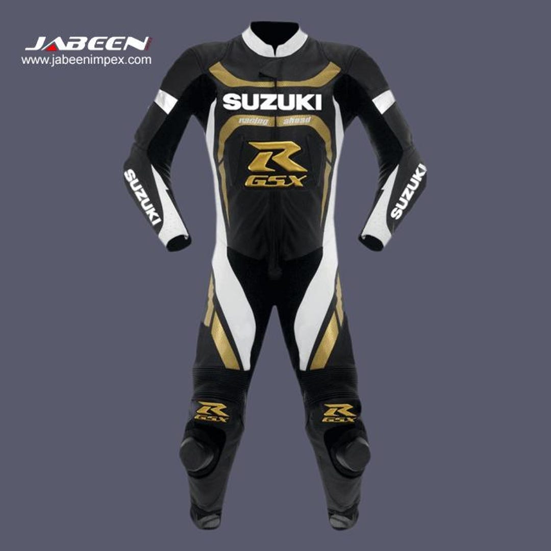 Suzuki One Piece Motobike Leather Racing Suit - Etsy