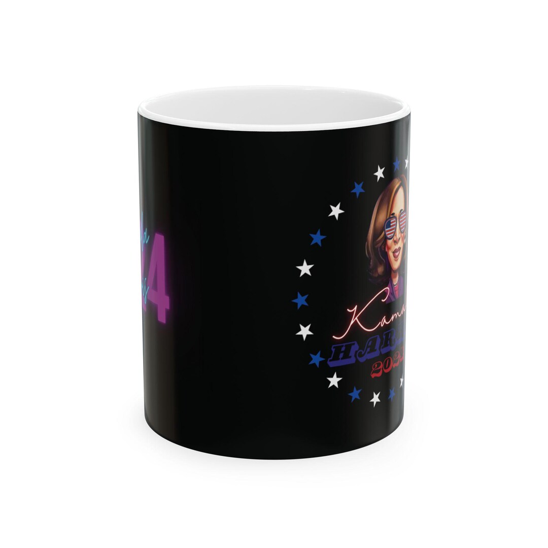 Kamala Harris 2024 Ceramic Mug, Political Gift, Election Day Campaign ...