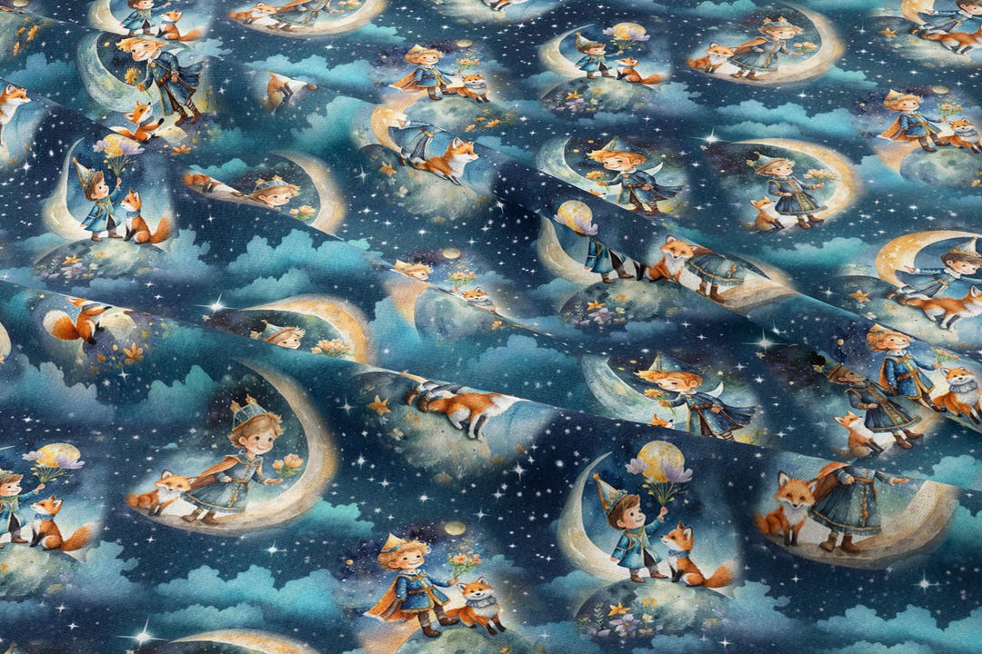 Little Prince Fabric ,upholstery Fabric by the Yard, Fabric for ...