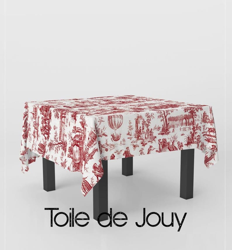 Toile De Jouy Digital Print Fabric, Upholstery Fabric for Furniture ...