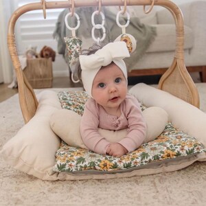 Tummy Time Pillow for Newborns and Babies | NATURAL - Etsy