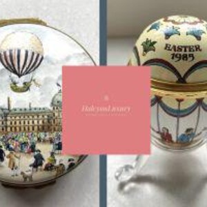 Halcyon Days Enamels Circus Easter Egg With Original Stand and Box - Etsy