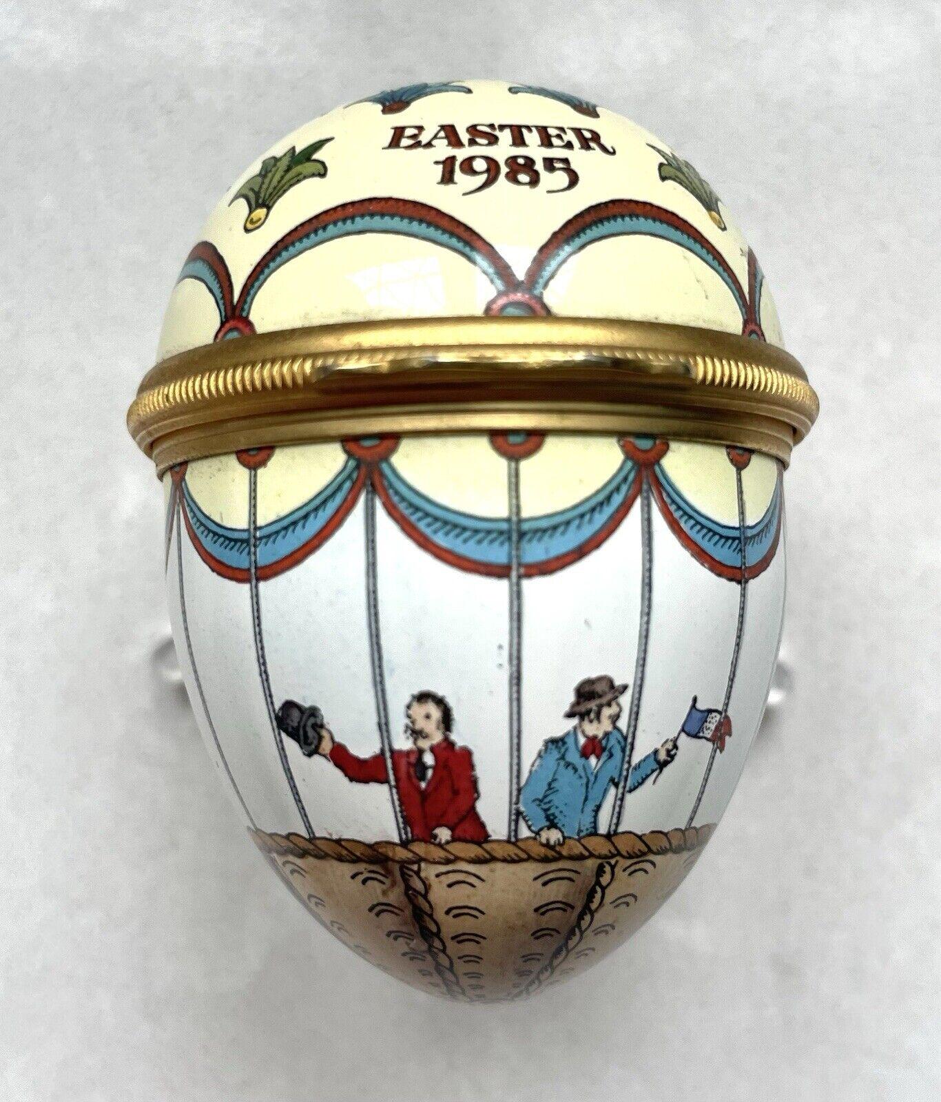 Halcyon Days Enamels Easter Egg Hot Air Balloon Limited Edition With Original Stand - Etsy