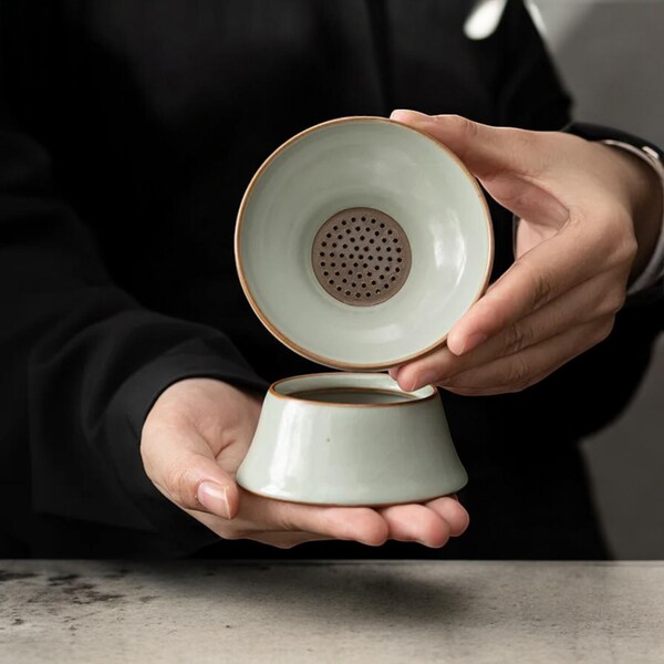 Ceramic Tea Strainer - Etsy