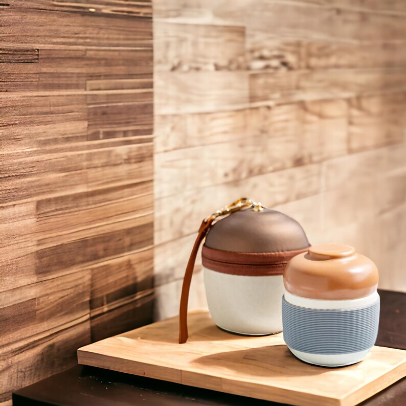 Portable Ceramic Tea Maker With Infuser 200ml Travel Tea Set Stylish ...