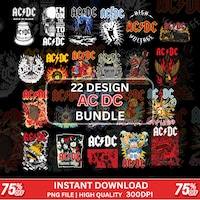 Mama AC/DC Inspired Graphic - Etsy