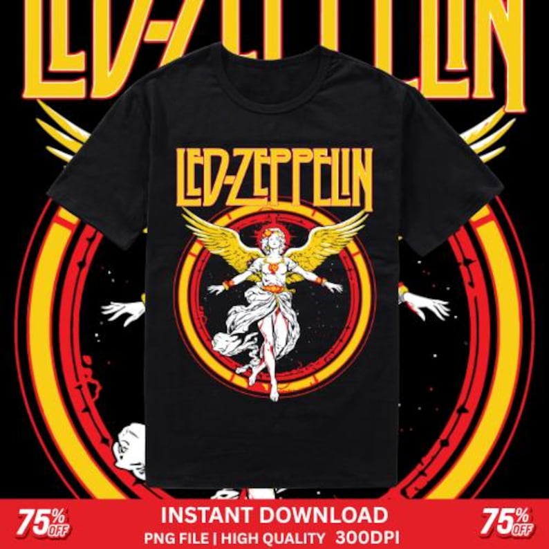 Metal Band T-shirt Designs: DTF Sublimation Bundle (digital Download ...