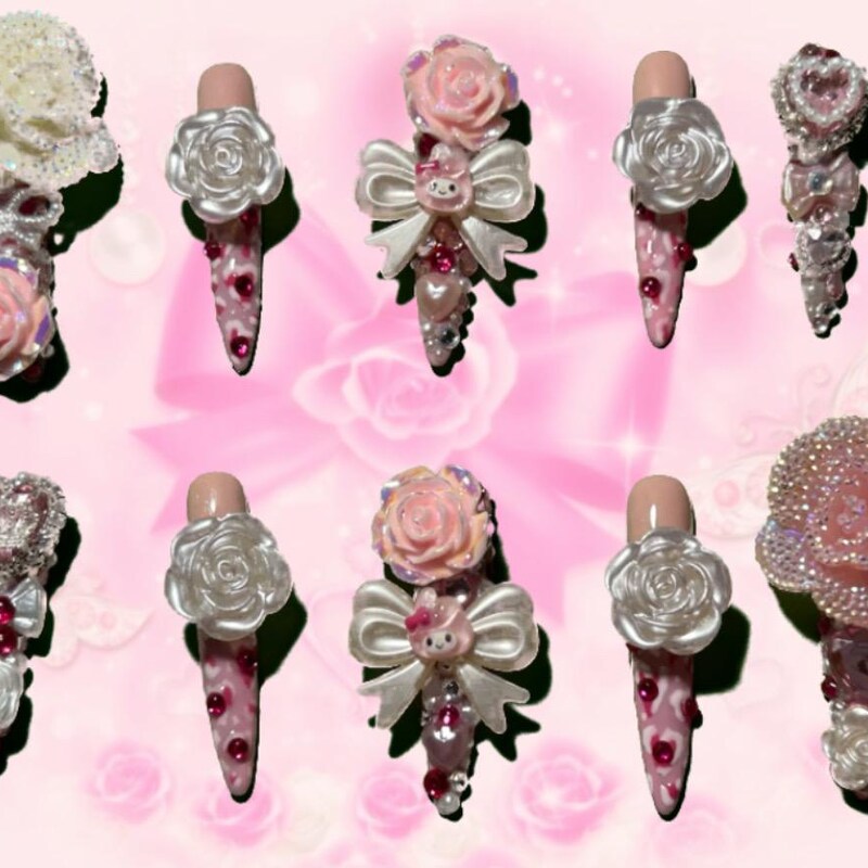 Gyaru Nails - Etsy