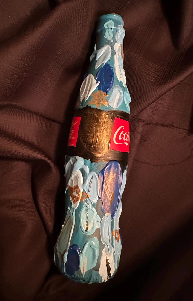 2D Hanukkah Coke Glass Bottle - Etsy
