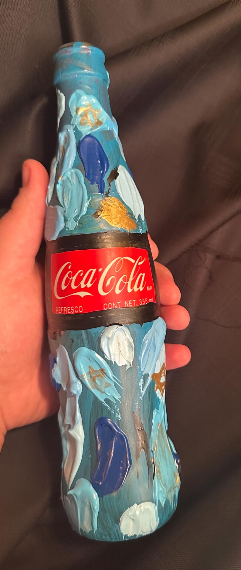 2D Hanukkah Coke Glass Bottle - Etsy