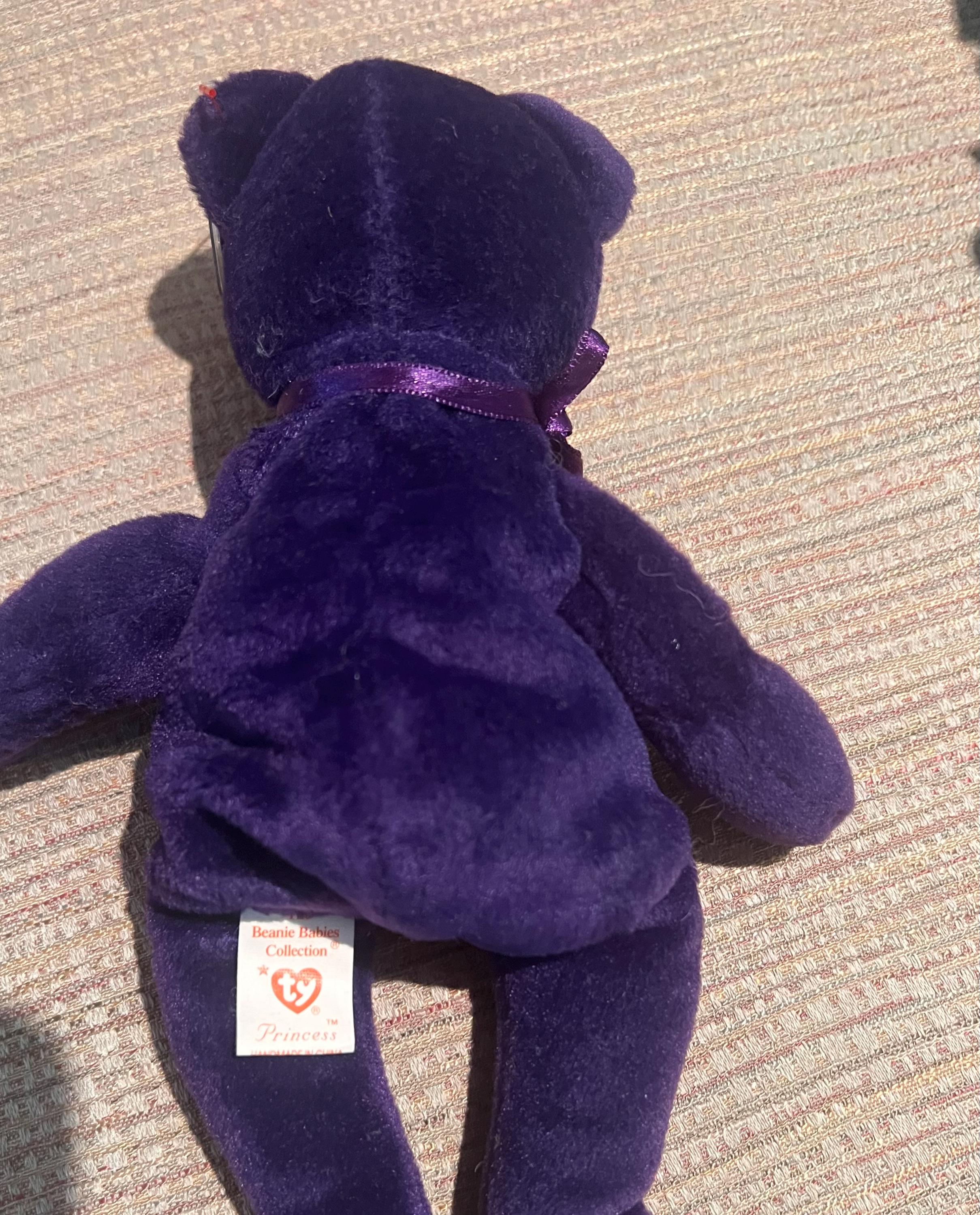 HOLLY GRAIL 1997 Princess Diana Beanie Baby Extremely Rare Errors Mint ...