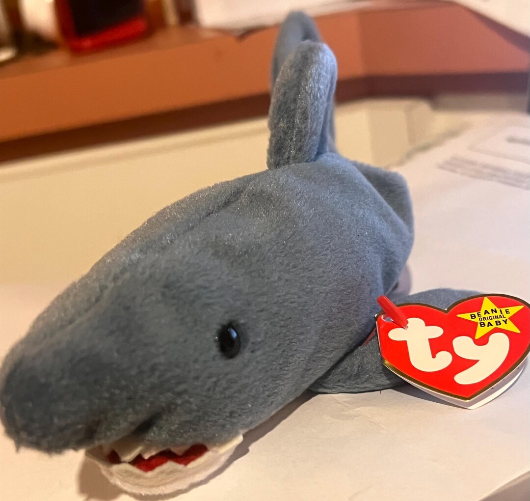 TY Beanie Baby CRUNCH Rare Retried 1996 With PVC Pellets/errors. - Etsy