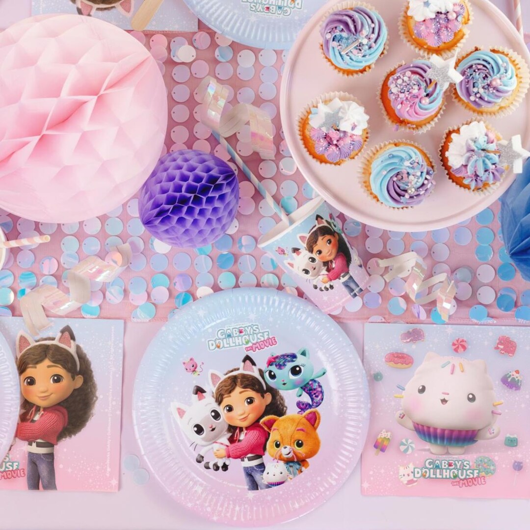 GABBY'S DOLLHOUSE COLLECTION - Gabby, Panda Paws and Kuchi Napkins ...