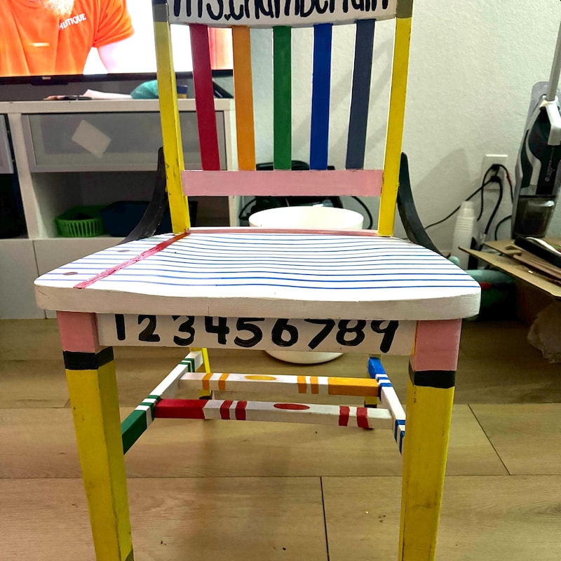 Teacher Chair - Etsy