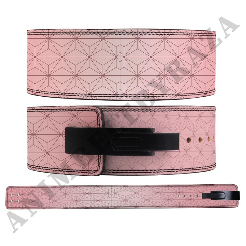 Demon Slayer Anime Powerlifting Lever Belt Anime Weightlifting Belt ...