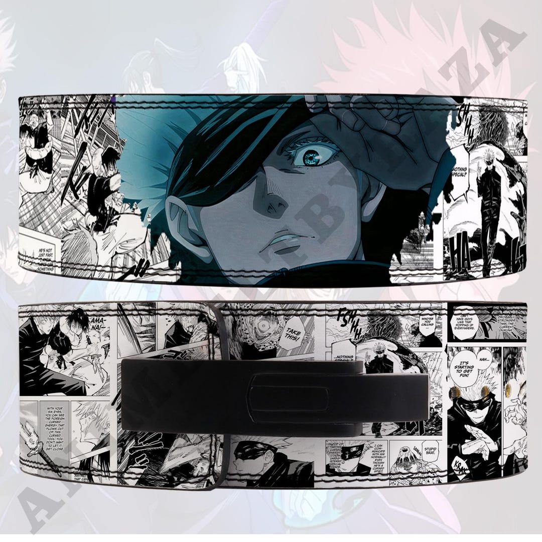 Gojo Anime Lever Belt Powerlifting Belt Anime Gojo Lever Lifting Belt ...