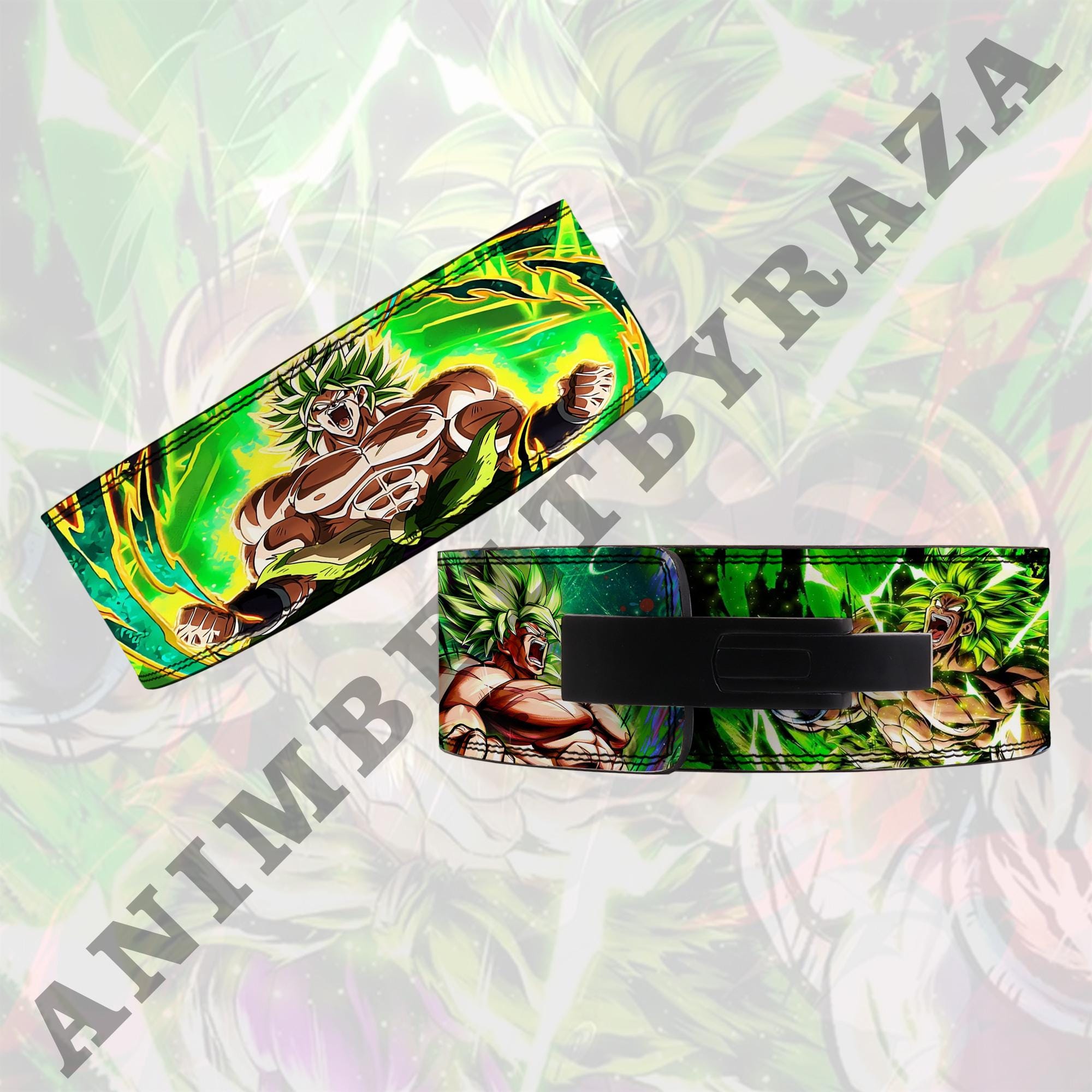 Dragon Ball Z Broly Anime Lever Belt Powerlifting Belt Broly Lever ...
