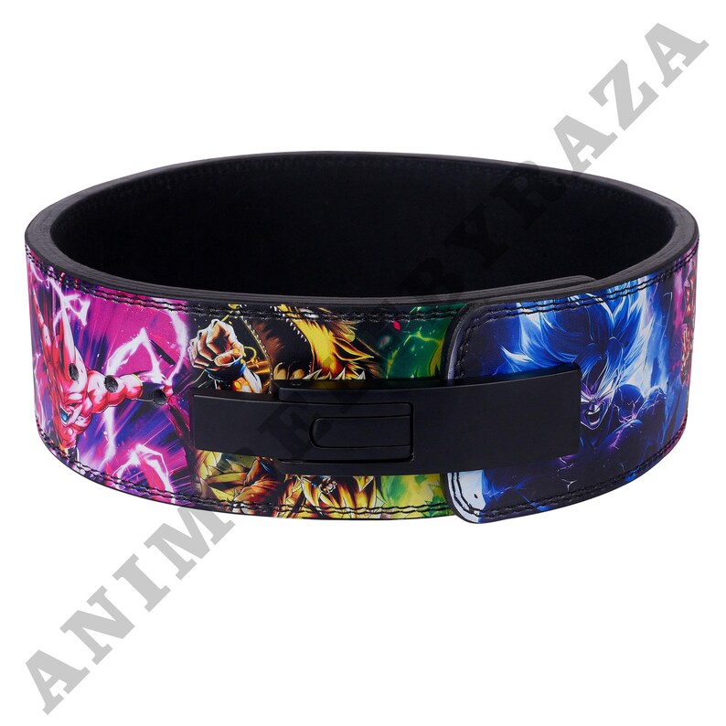Dragon Ball Z Goku Anime Lever Belt Powerlifting Belt Goku Lever ...