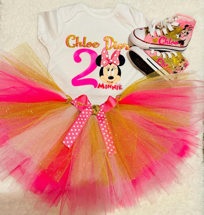Minnie Mouse BIRTHDAY OUTFIT! - Etsy