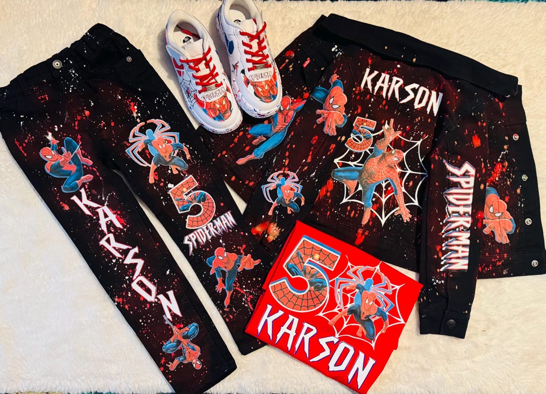 Custom Spidey Outfit - Etsy