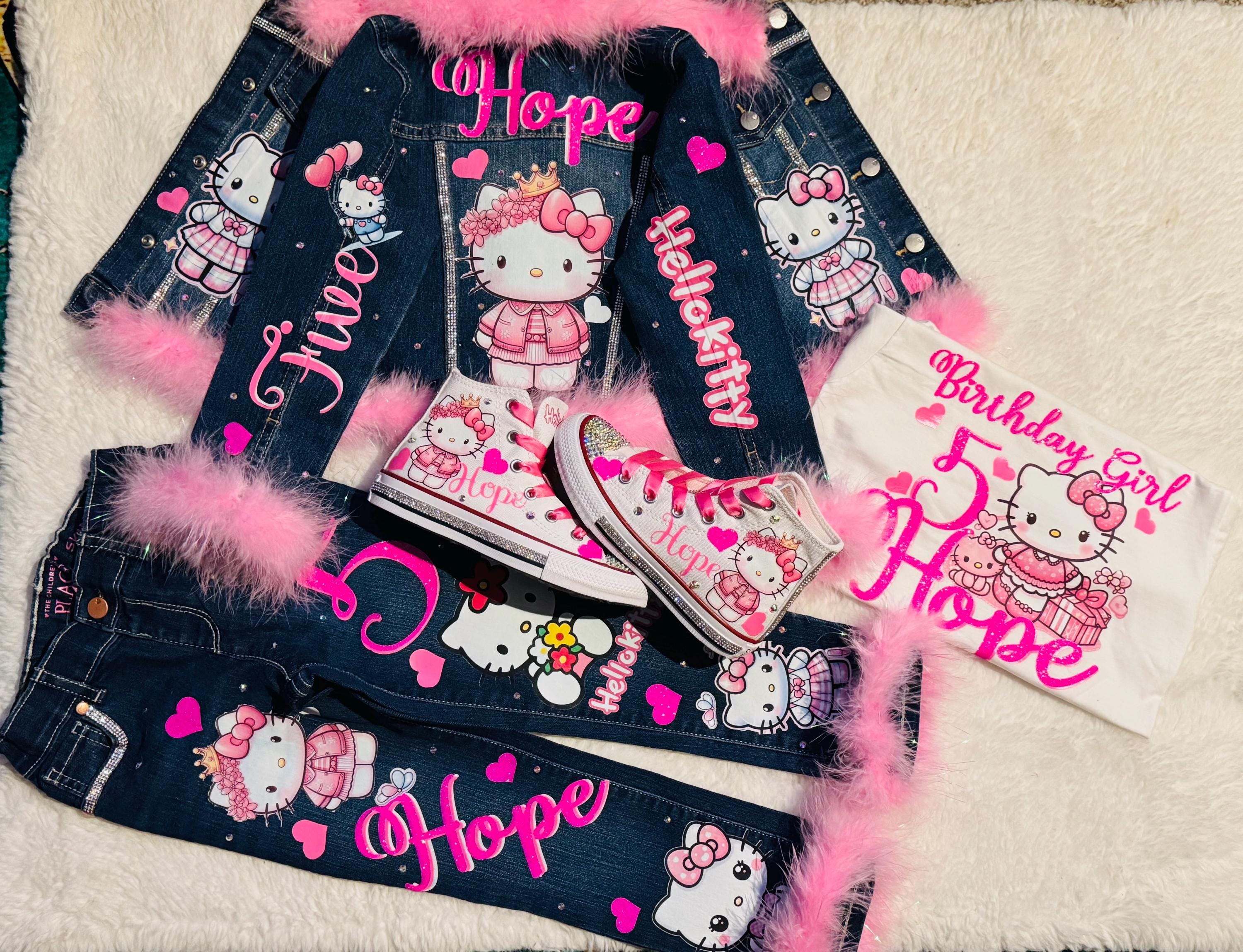 Custom Kitty Outfit Set - Etsy