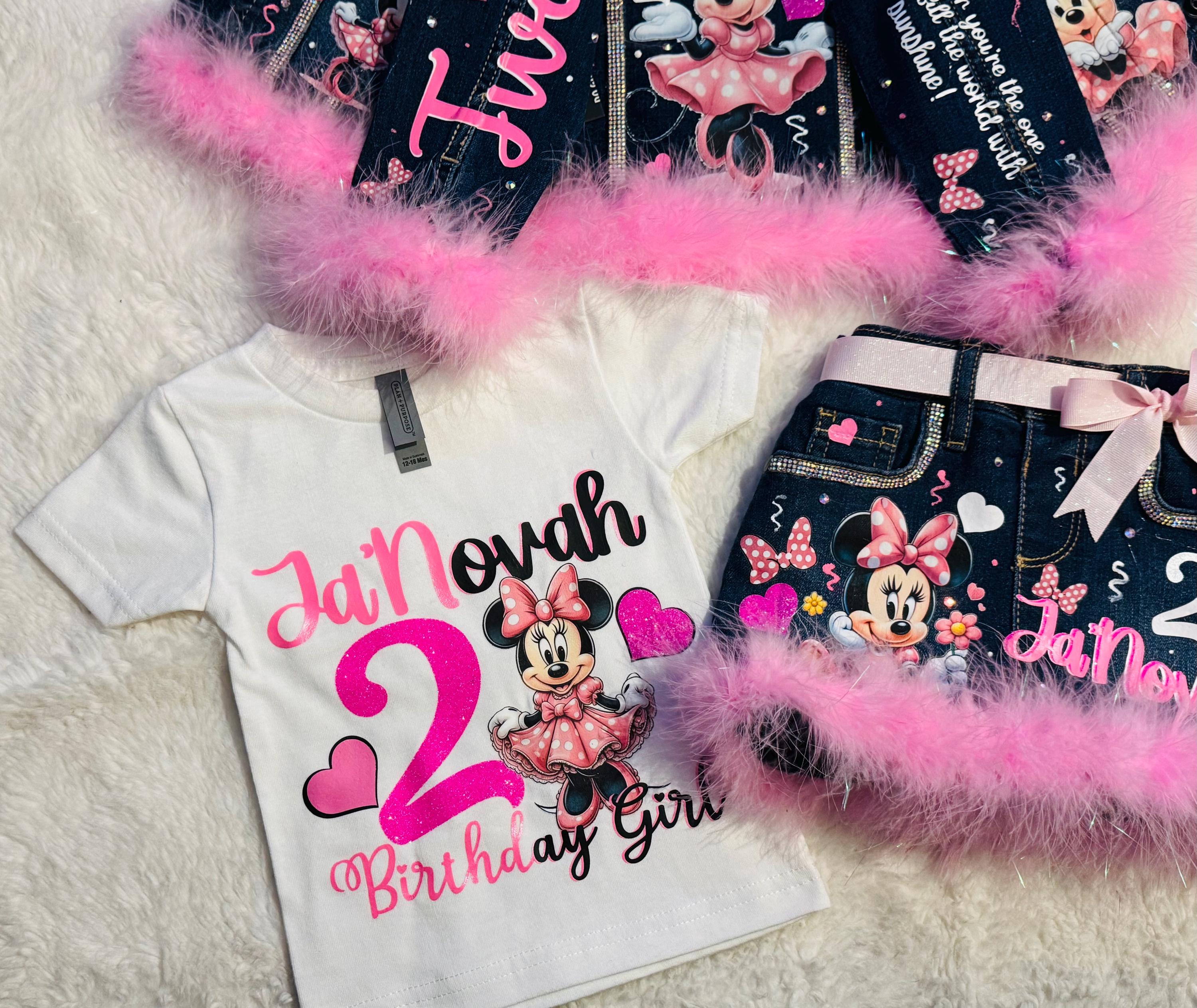 Custom Minnie Mouse Outfit - Etsy