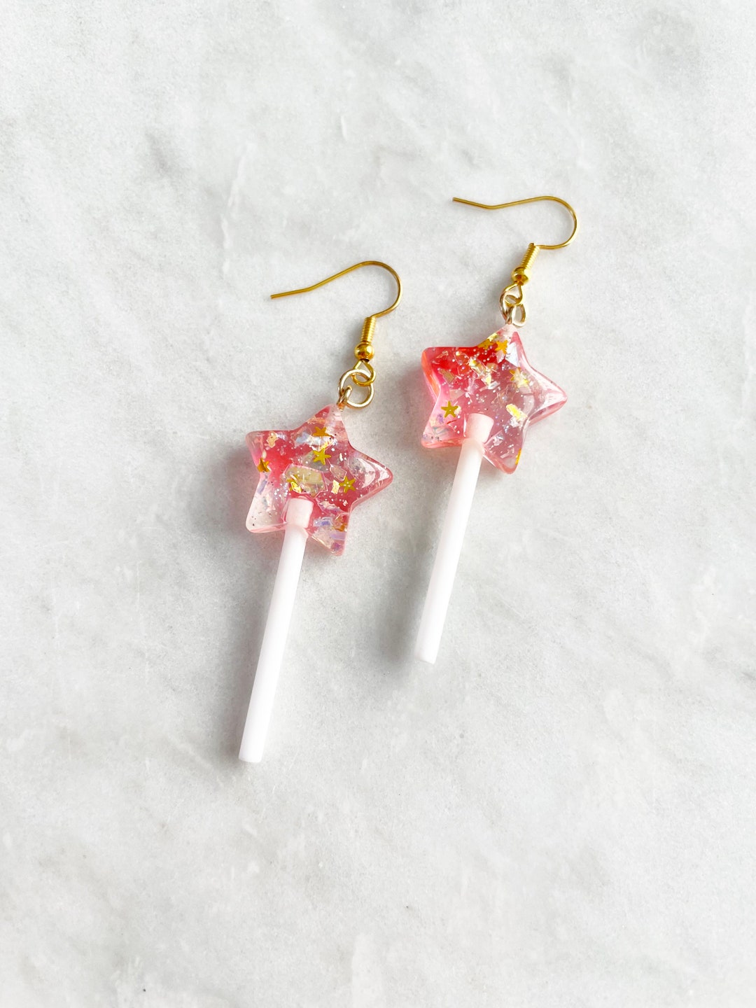 Pink Lollipop Earrings. Lollipop Jewelry. Candy Earrings. Candy Jewelry ...
