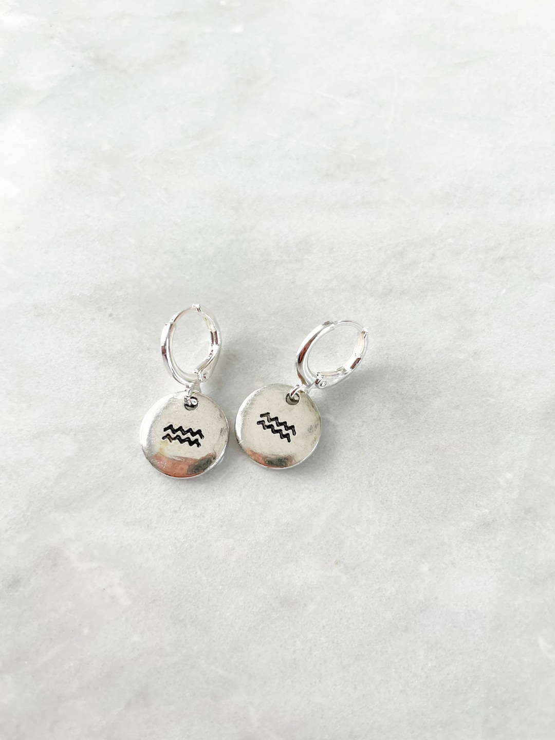 Zodiac Stud Earrings. Zodiac Sign Earrings. Minimal Zodiac Jewelry ...