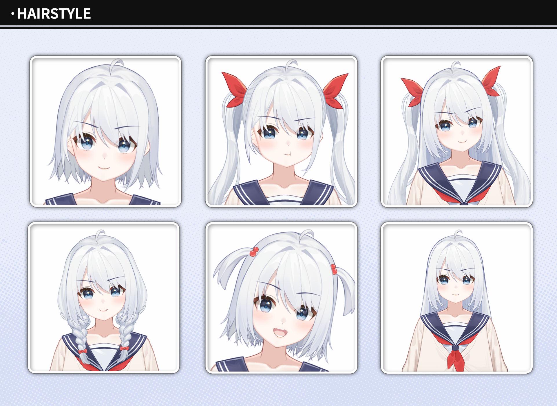 Live2dmodel Customizable JK Vtuber [premade Vtuber Model/fully Rigged ...